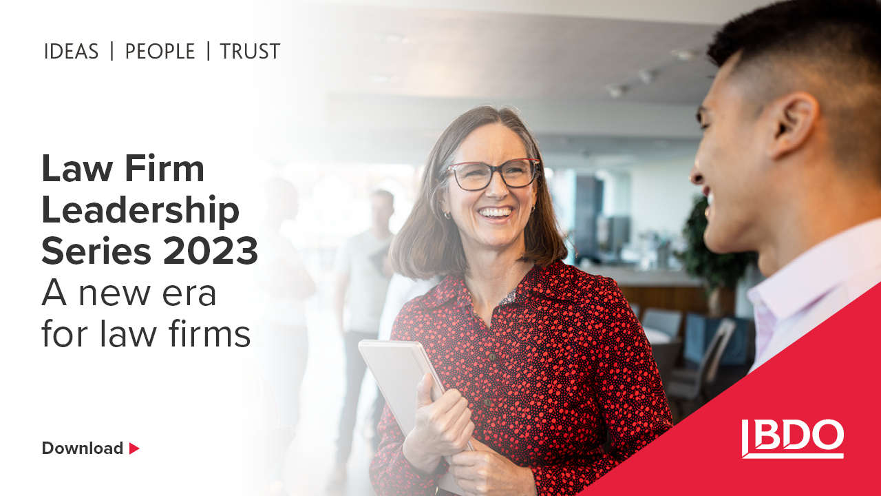 Law Firm Leadership 2023 - BDO