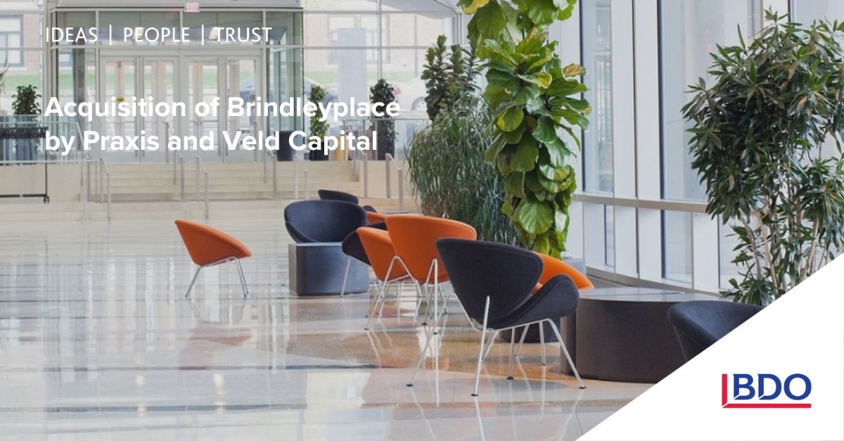Brindleyplace Estate (Birmingham) | Praxis | Veld Capital | Acquisition ...